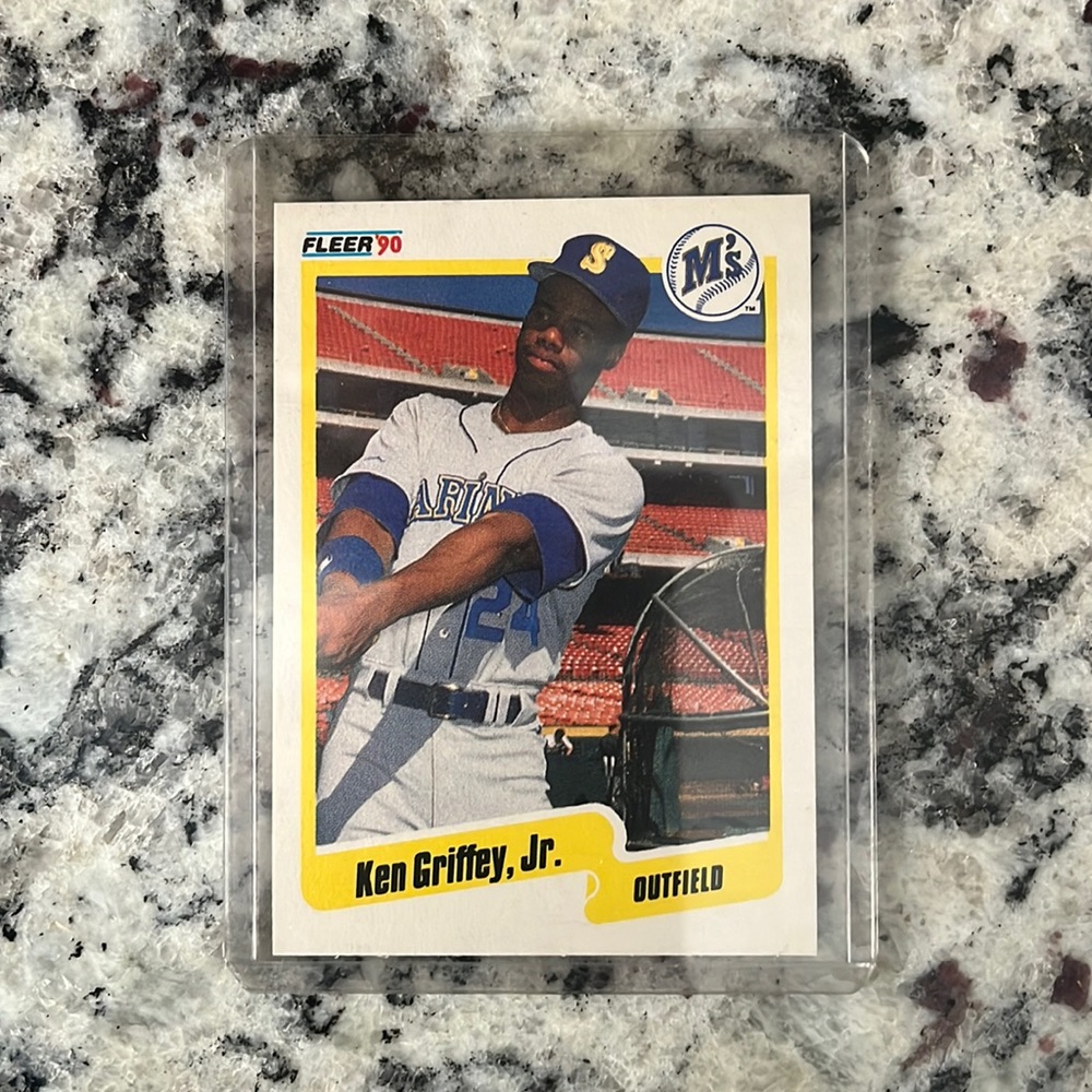 1990 Ultra Rare Fleer Ken Griffey Jr. Baseball Card I… - Gem